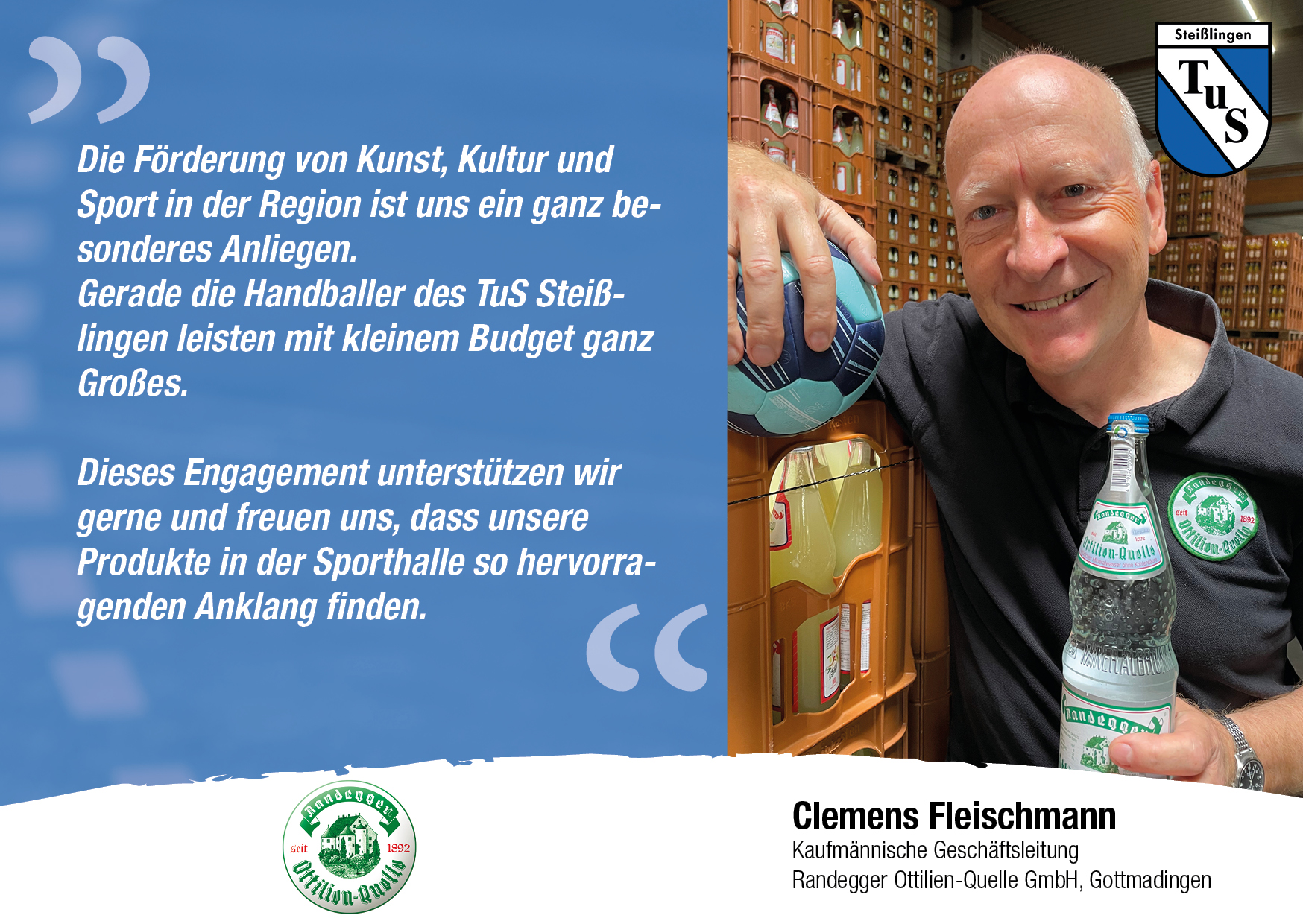 TUS Steißlingen Abteilung Handball: Unser Sponsor die Randegger ...